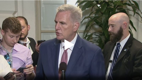 Turnabout: Reporter Ducks Questions from Congressman About Biden Scandals | MRCTV